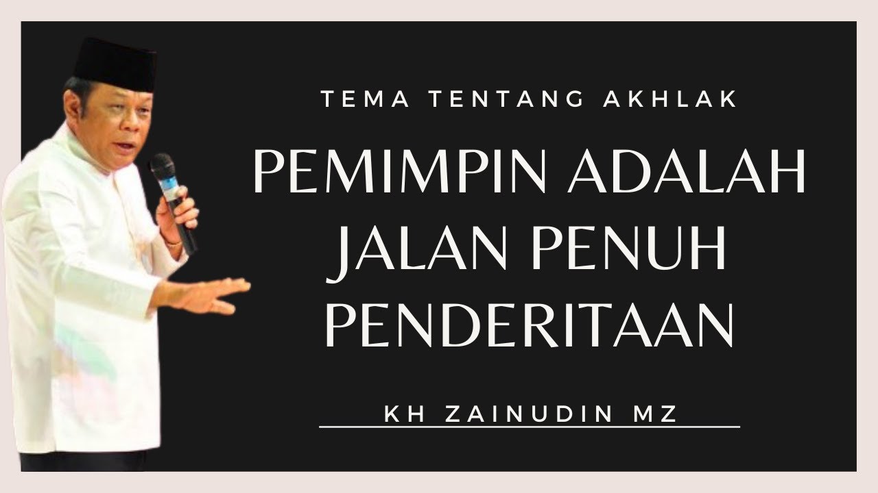 ceramah ustad zainudin mz - Renungan Harian #16 - YouTube