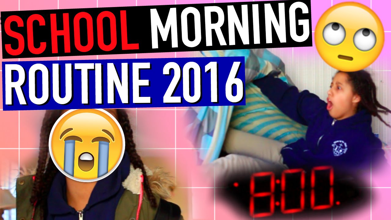 SCHOOL MORNING ROUTINE 2017! - YouTube