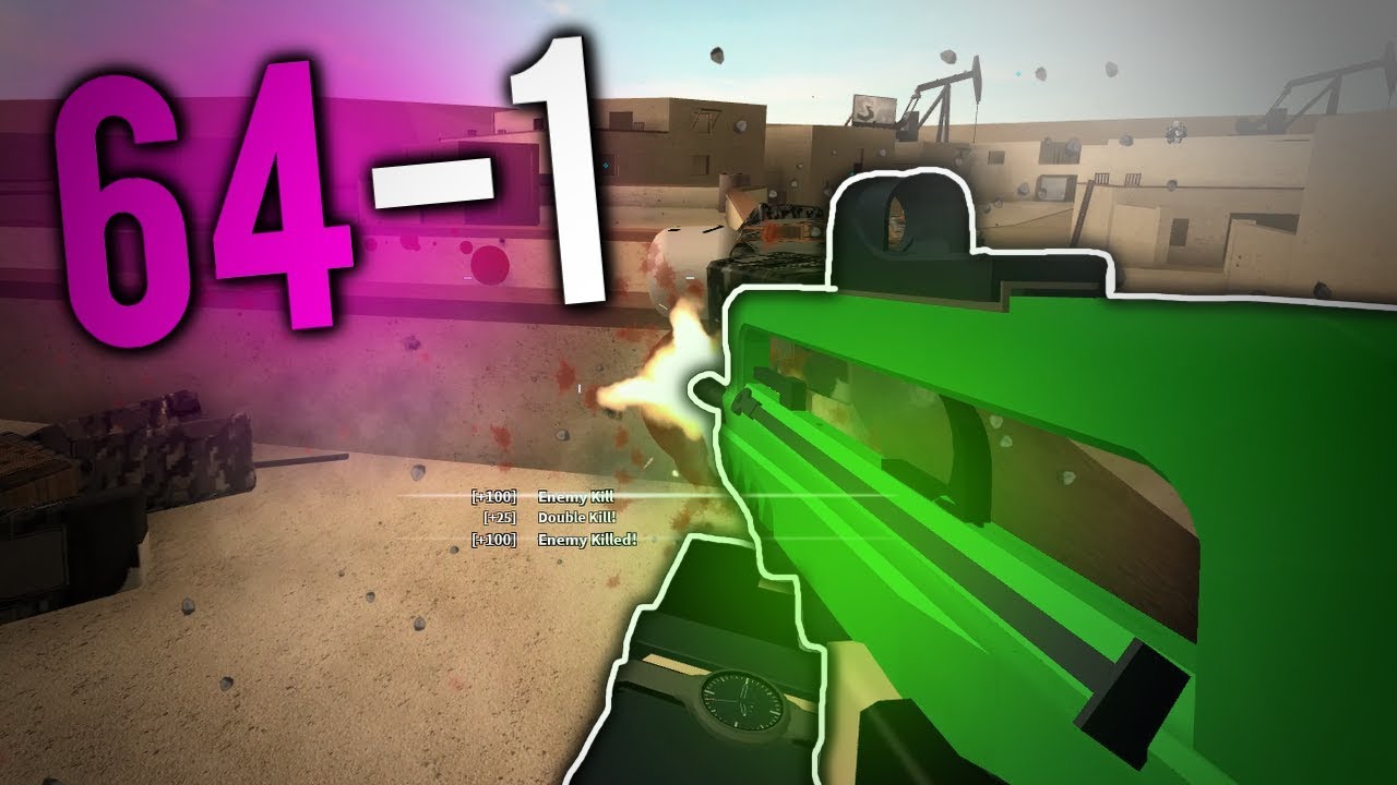 64-1 GAME... (Phantom Forces) - YouTube