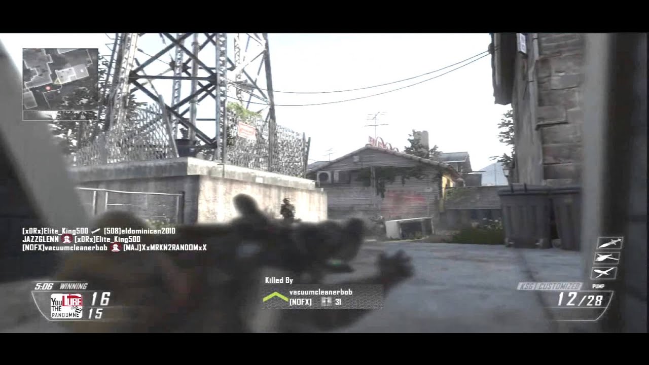 Call of Duty:Black Ops 2 (Gold Diamond Camo ShotGun KSG Gameplay) - YouTube