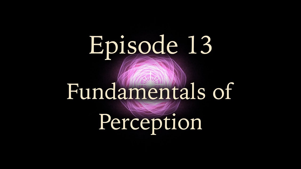 Episode 13 - Fundamentals of Perception - YouTube