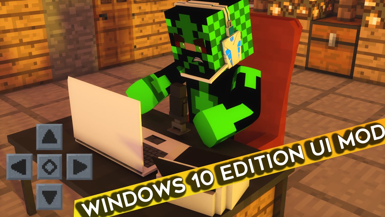 Minecraft PE 0.15.0 - INTERFACE DE PC / WINDOWS 10 MOD! (Minecraft ...