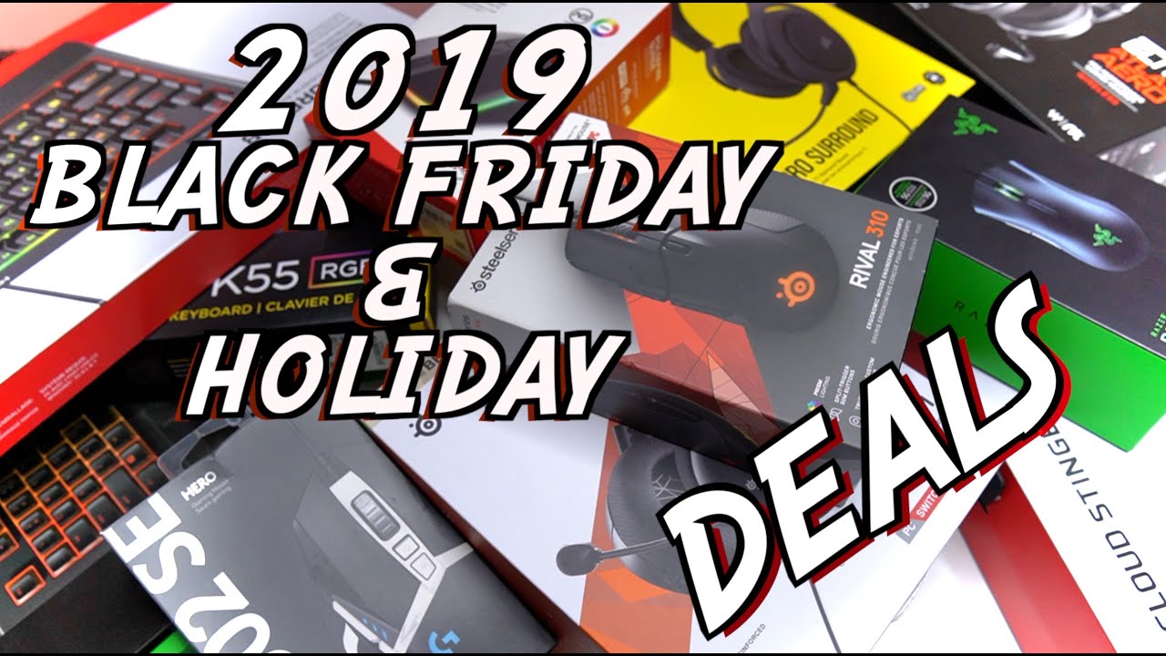 2019 Black Friday & Holiday Deals! Gaming Peripherals (Headsets ...