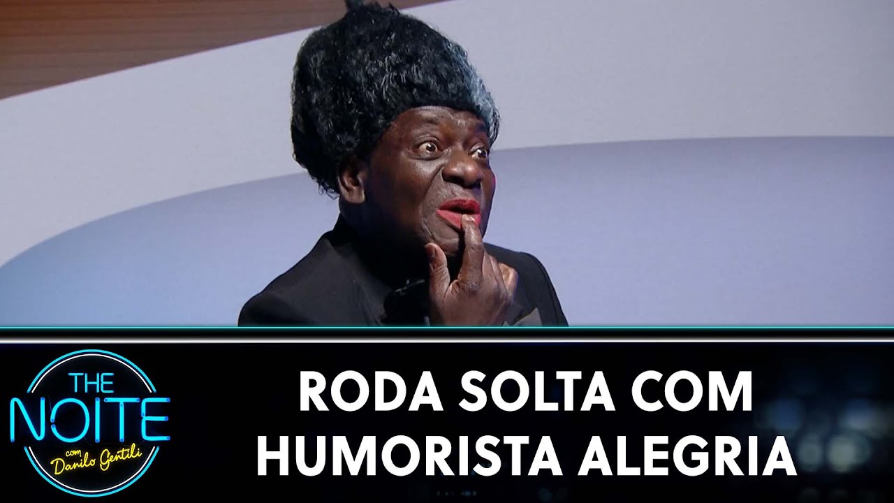 Roda Solta com o humorista Alegria | The Noite (04/06/24) - YouTube