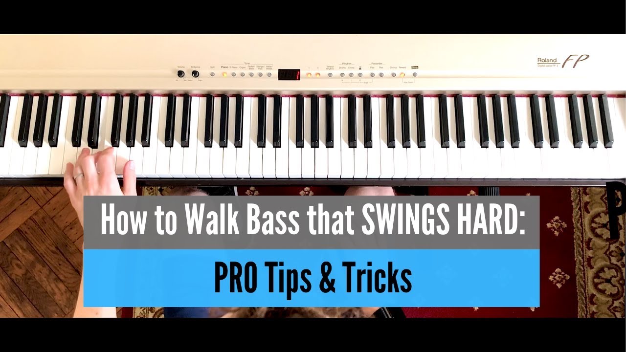 How to Play a Walking Bass Line Like a PRO - Tips, Tricks and ...