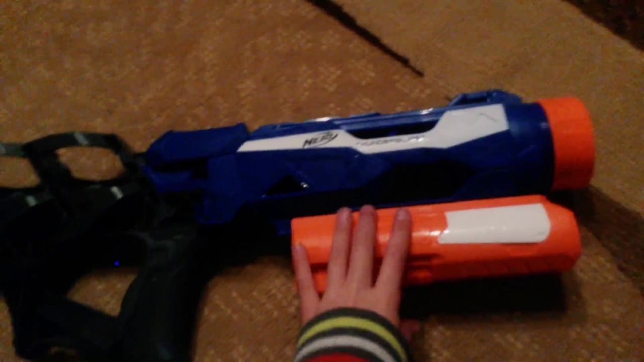 Nerf Elite N-Strike Thunderblast. Обзор на оружие - YouTube