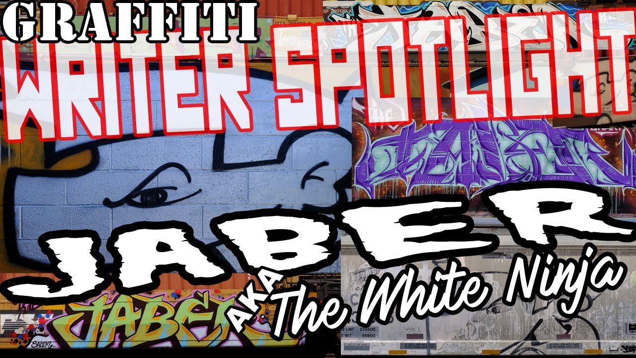 Graffiti Writer Spotlight (Ep.02) - JABER -AKA- The White Ninja - YouTube