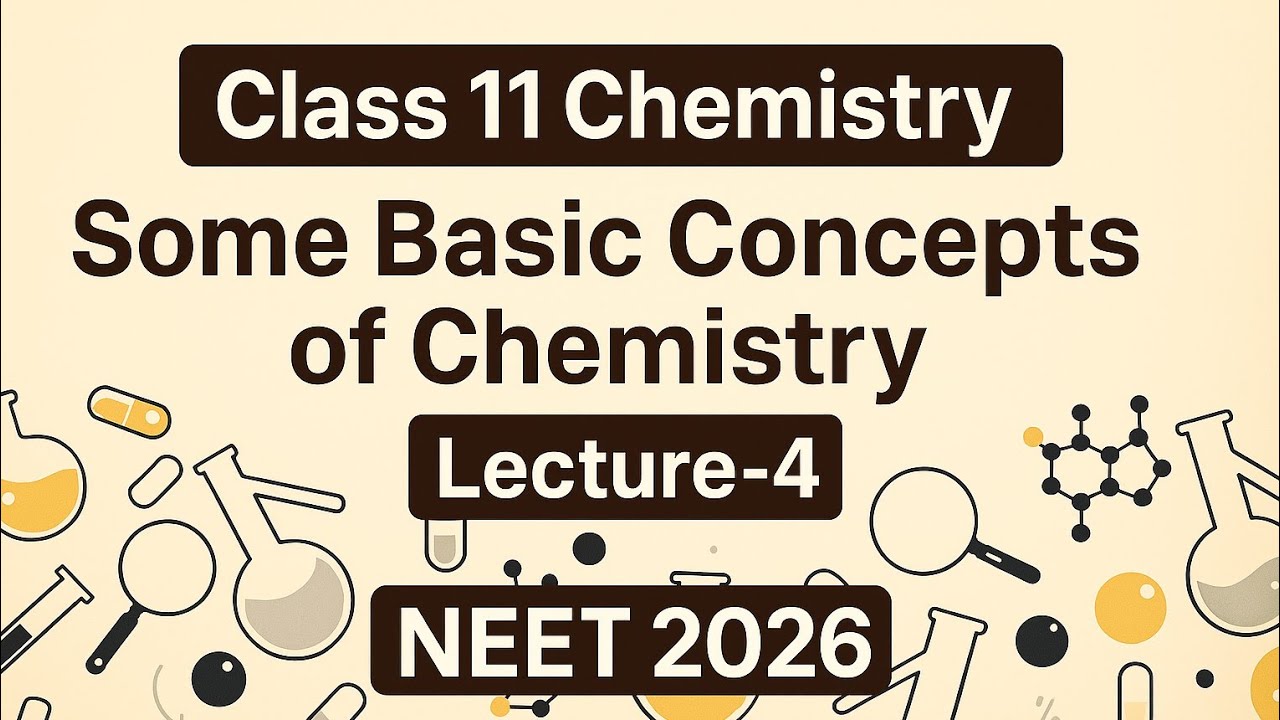 Lecture 4 | Classification of Matter | Class 11 Chemistry | Some Basic ...
