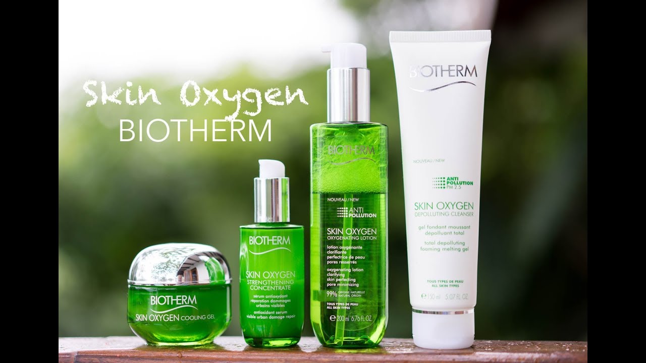 SKIN OXYGEN - My Skin Routine with BIOTHERM - YouTube