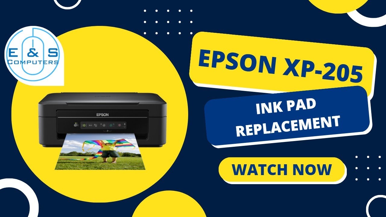 XP 205 Ink Pad replacement - YouTube