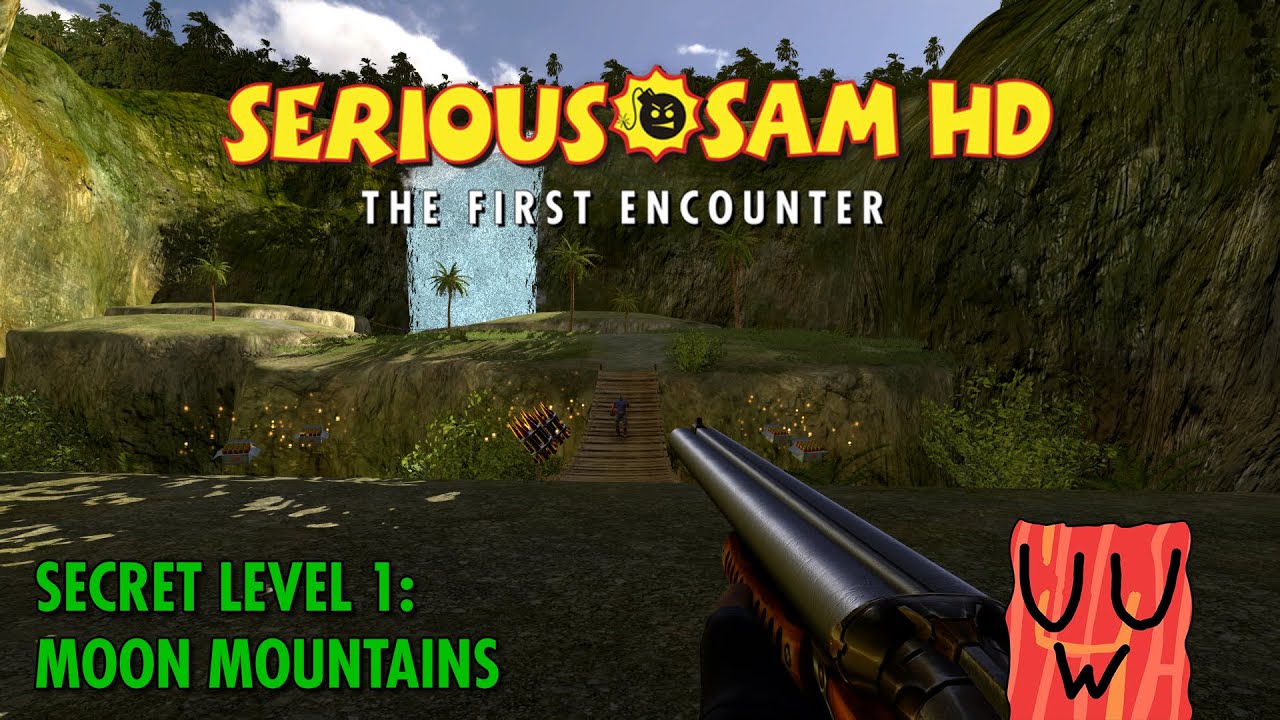 Serious Sam HD: The First Encounter - Secret Level 1: Moon Mountains ...