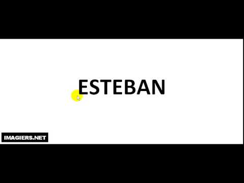 How to pronounce ESTEBAN - YouTube
