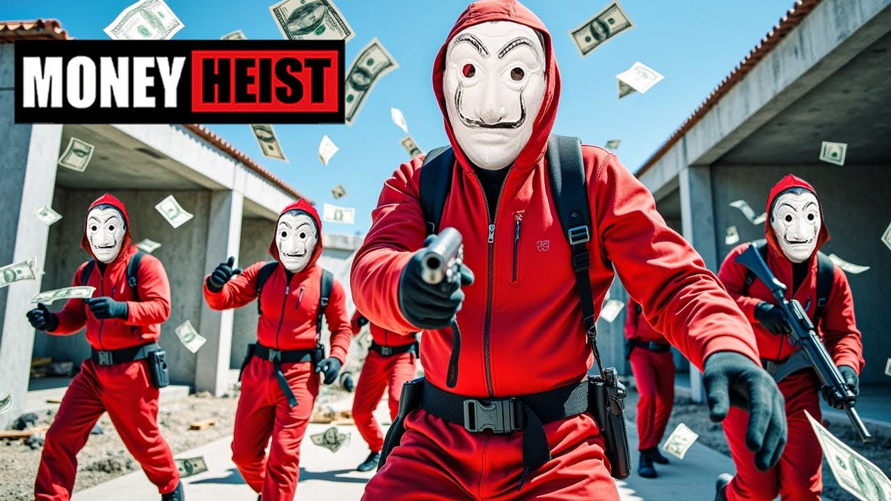 PARKOUR VS MONEY HEIST! 6 | BAD GUYS: NO ESCAPE, POLICE Chase Closes In ...