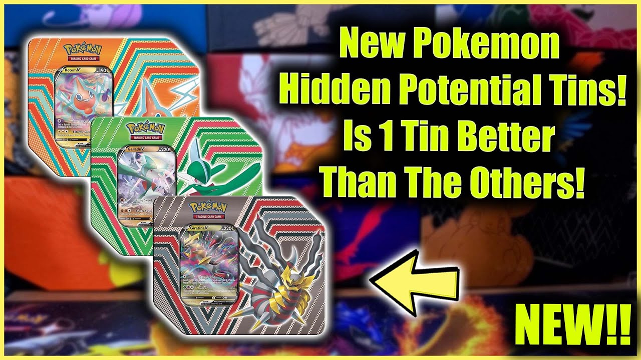 Was This an ERROR Pokémon TCG Hidden Potential Tin Opening - YouTube