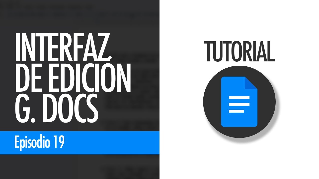 La INTERFAZ de GOOGLE DOCS. Posibilidades de Documentos de Google ...