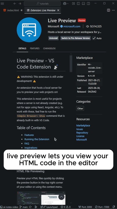 VS Code Extensions You MUST Use Pt. 2 #extentions #coding #productivity #vscode #programming # ...