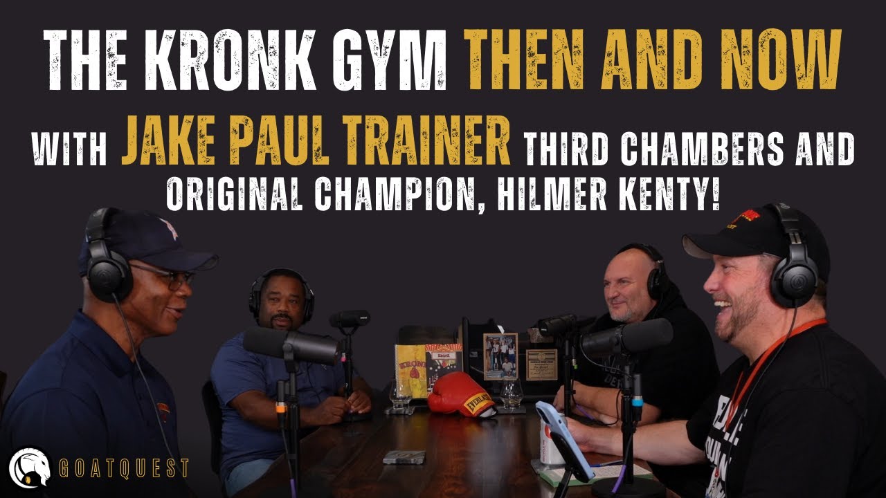 Kronk Gym - Then and Now w/ Jake Paul trainer, Third Chambers & original Champ, Hilmer Kenty ...