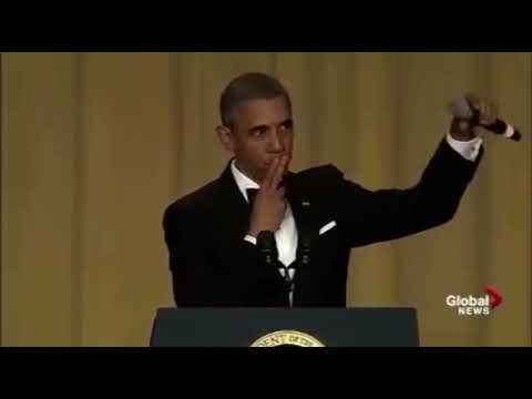 Obama Dropping his Microphone for 3 minutes - YouTube