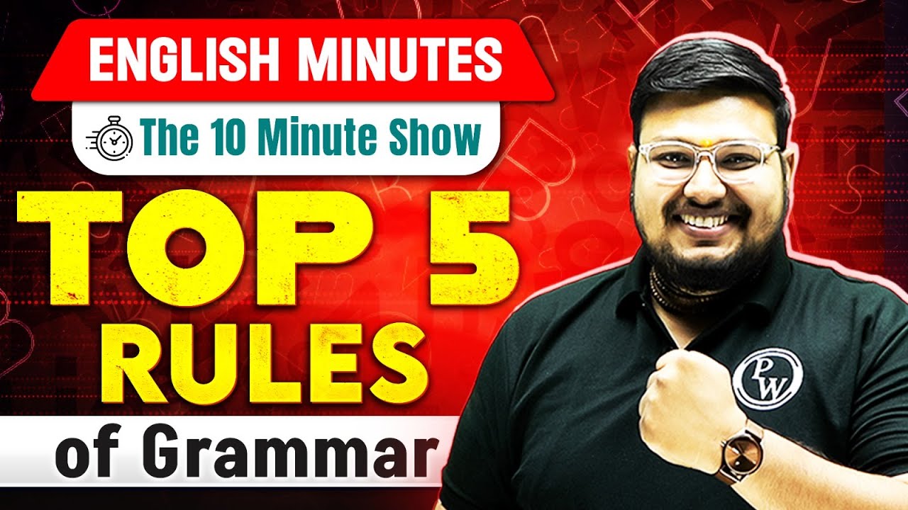 English Grammar | Top 5 Rules of Grammar | English Golden Rule ...