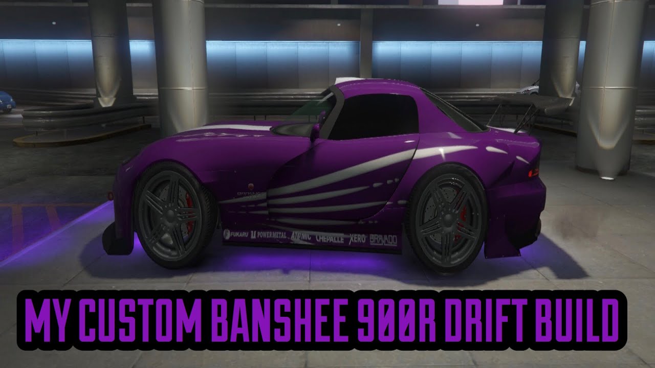 GTA 5 - BANSHEE 900R DRIFT BUILD - YouTube