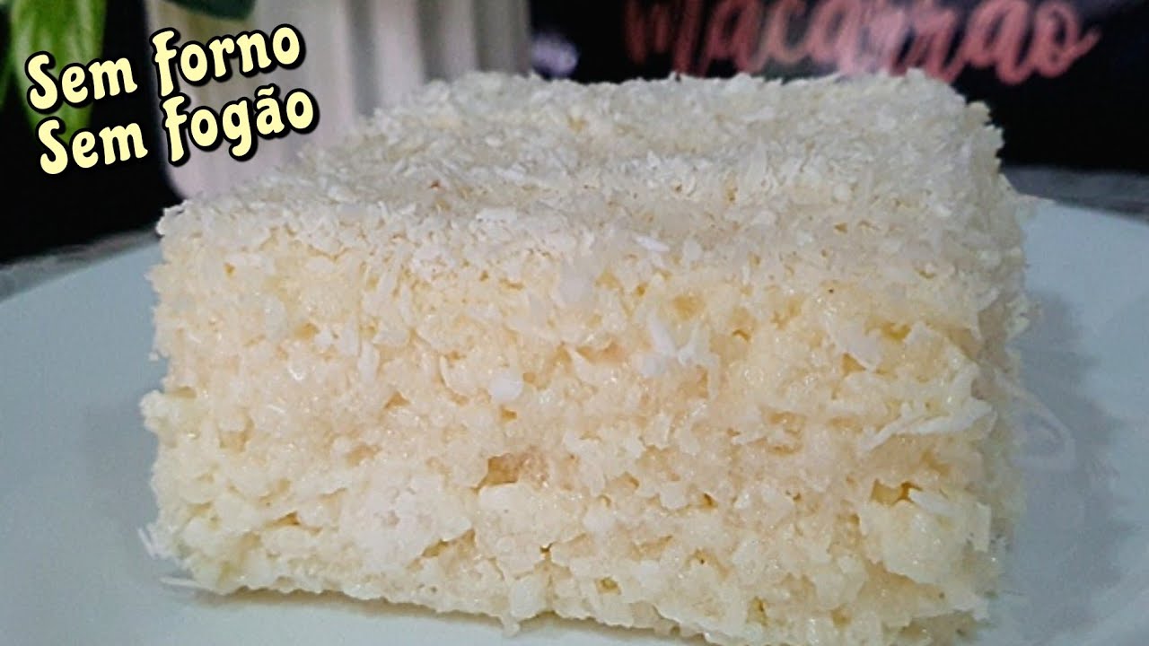 NÃO VAI AO FOGO, FÁCIL É SÓ MISTURAR! SOBREMESA DE TAPIOCA COM COCO ...