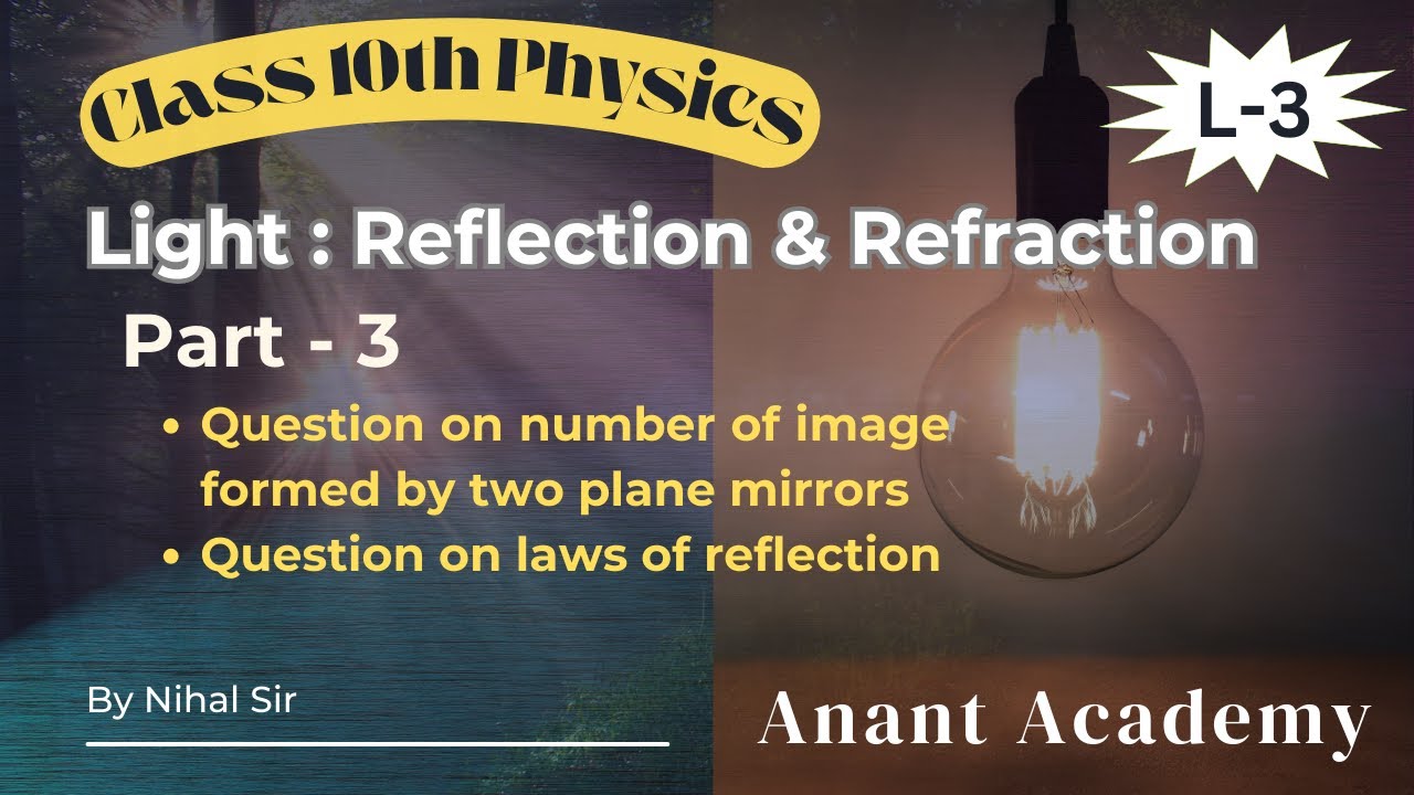 Class 10th Light: Reflection & Refraction - Part 3 | Questions on ...