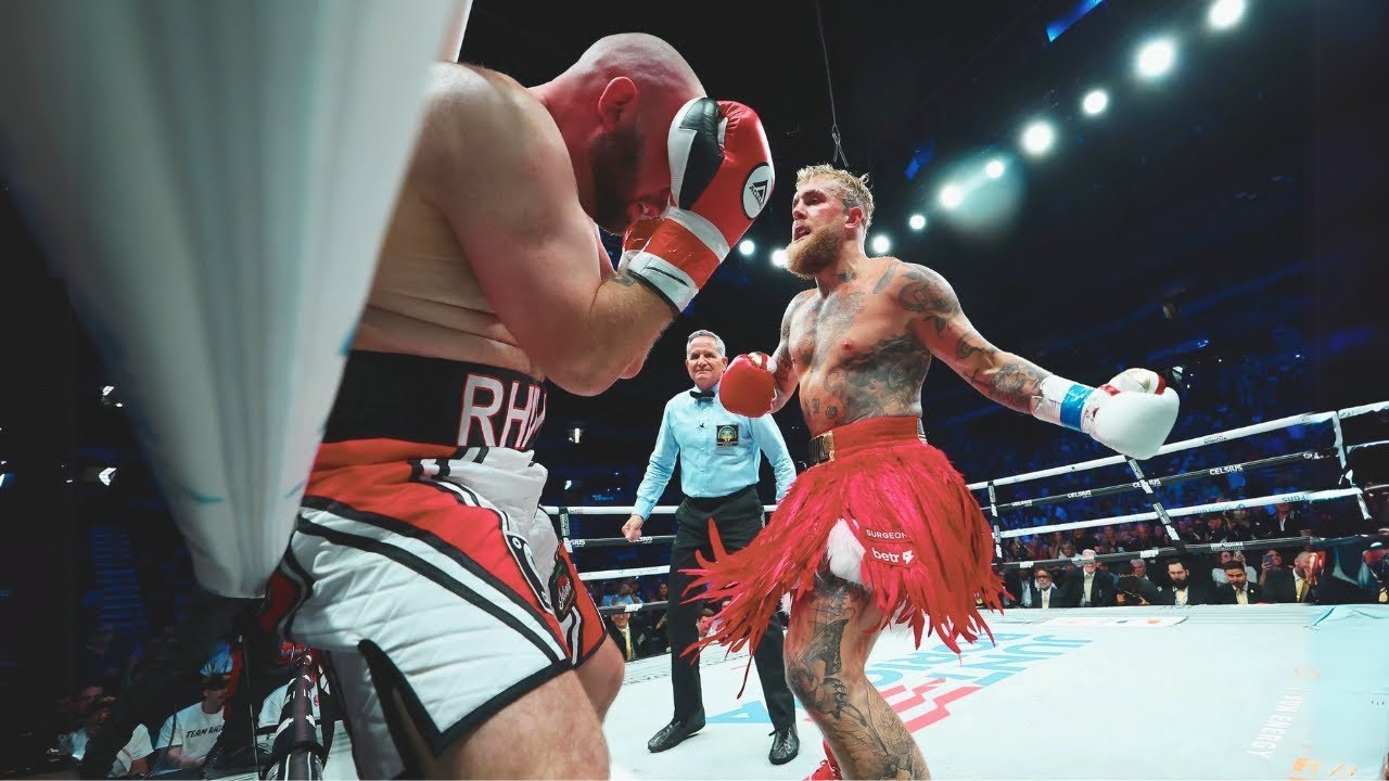 Jake Paul (USA) vs Ryan Bourland (USA) | FIGHT HIGHLIGHTS | BOXING ...