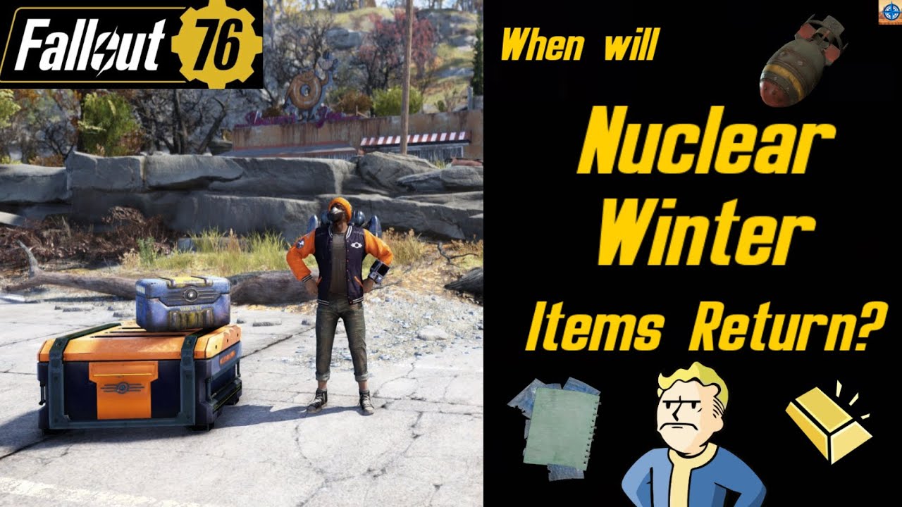 When Will Nuclear Winter Items Return? - Fallout 76 - YouTube