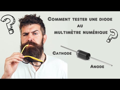 Comment tester une diode en moins d'une minute à l'aide d'un multimètre numérique.