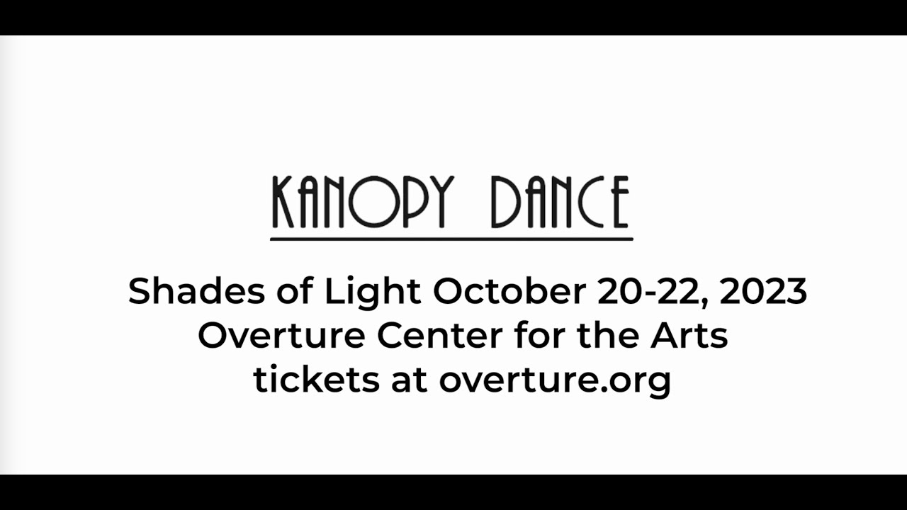 Tadej Brdnik, guest artist Kanopy Dance Company's Shades of Light - YouTube