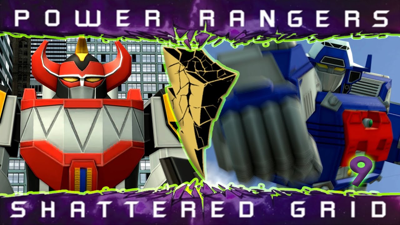 POWER RANGERS: SHATTERED GRID | MMPR DINO MEGAZORD VS SPACE ASTRO ...