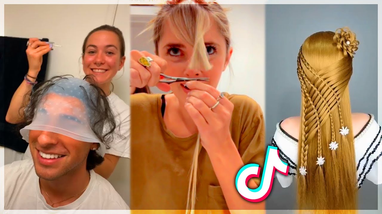 TOP DIY HAIR TUTORIAL HAIR HACKS & TIPS TikTok Compilation #1 - YouTube