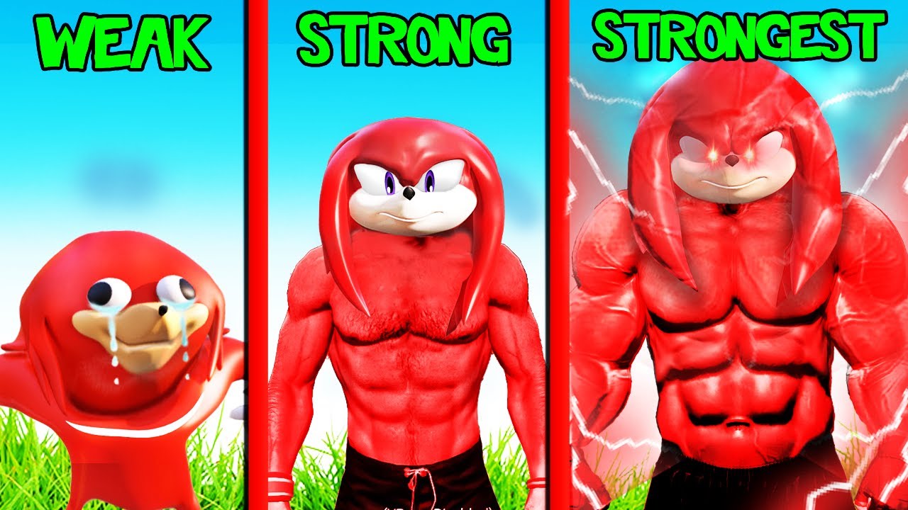 Upgrading KNUCKLES From SONIC 2 Into STRONGEST EVER In GTA 5 - YouTube