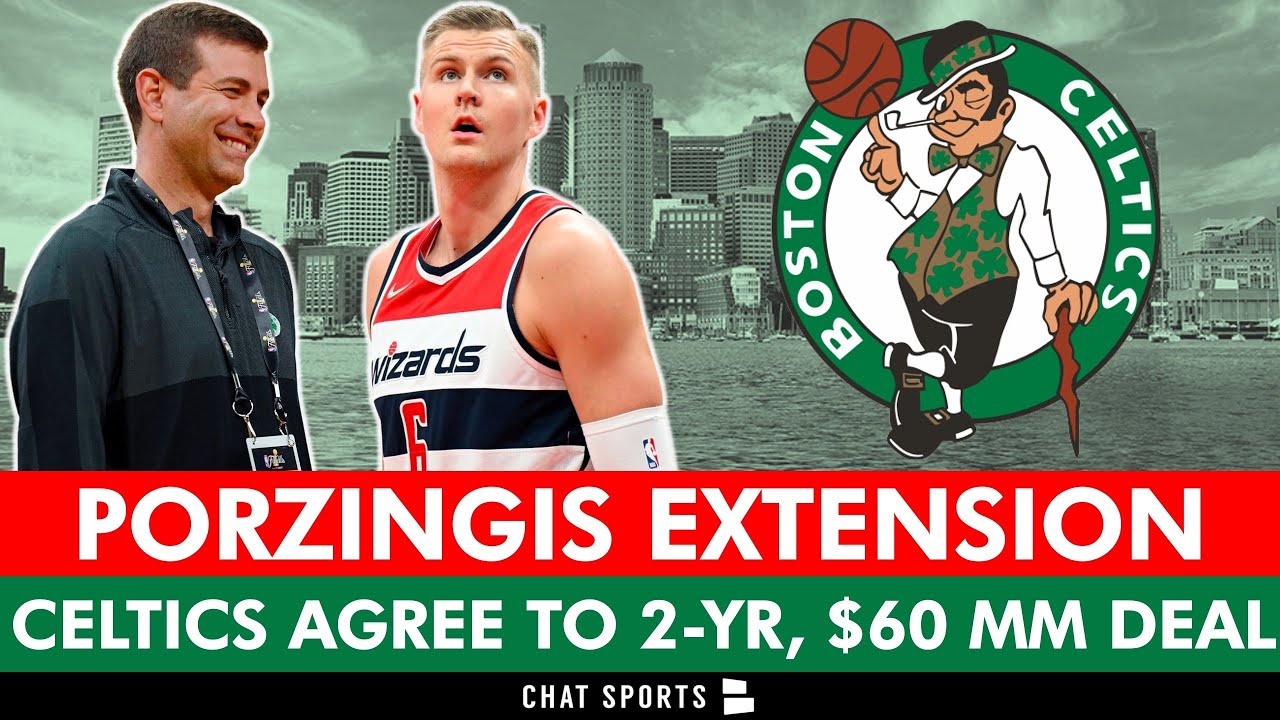 Celtics News ALERT: Kristaps Porzingis EXTENSION Signed With Boston ...