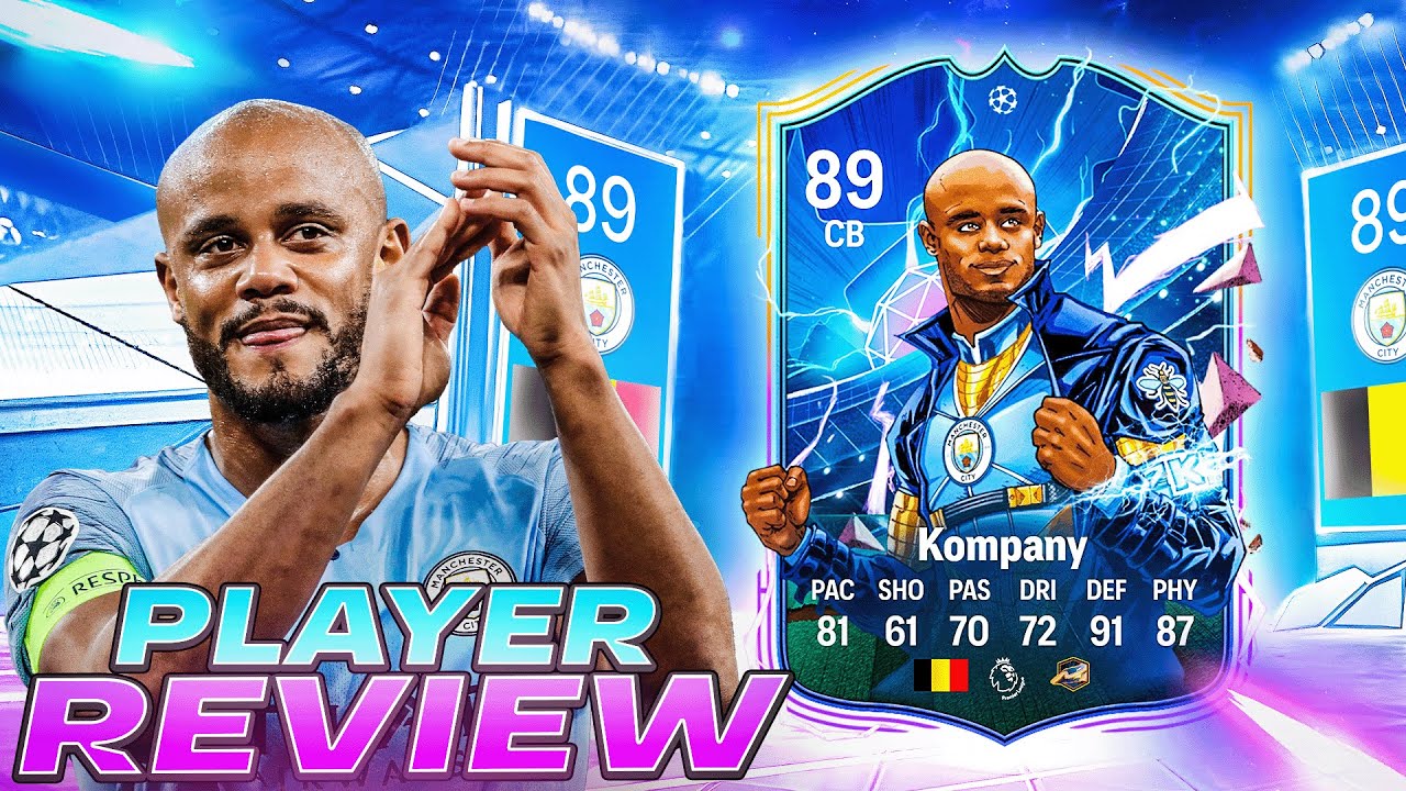 🔒89 UEFA HEROES KOMPANY PLAYER REVIEW - EA FC 24 ULTIMATE TEAM - YouTube