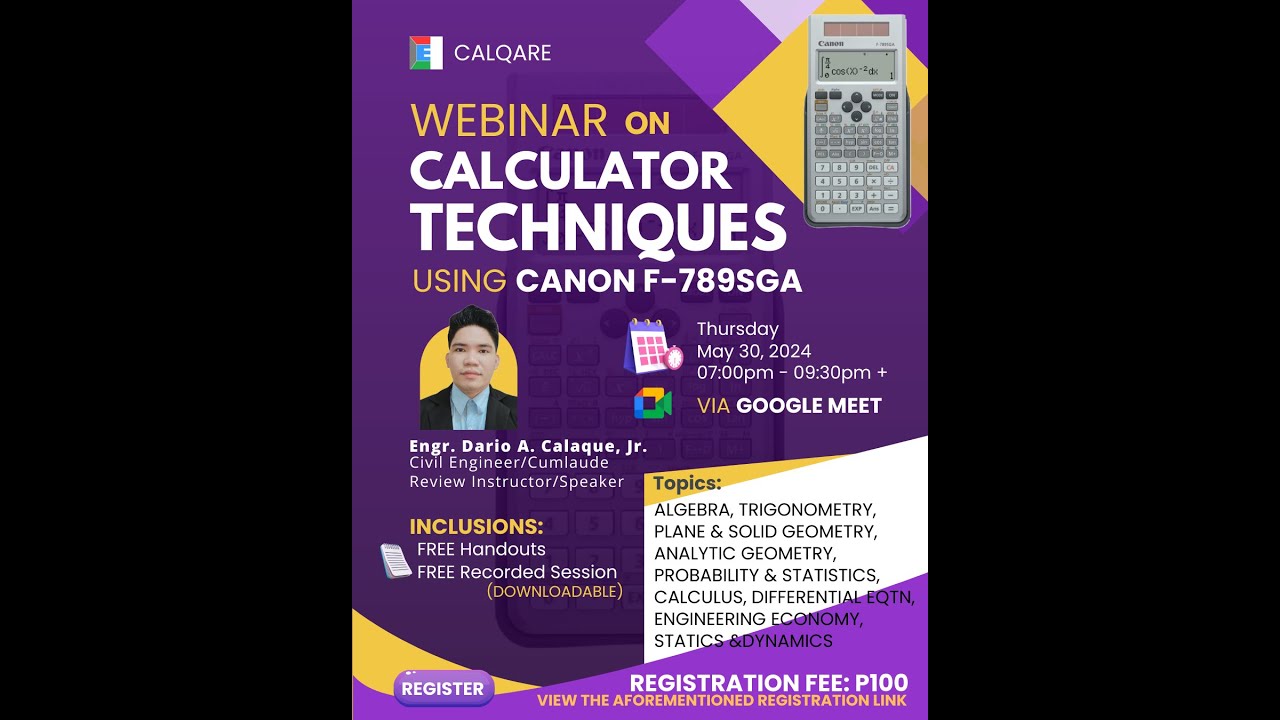 CALTECH Webinar Sample - YouTube CALTECH Webinar Sample - YouTube
