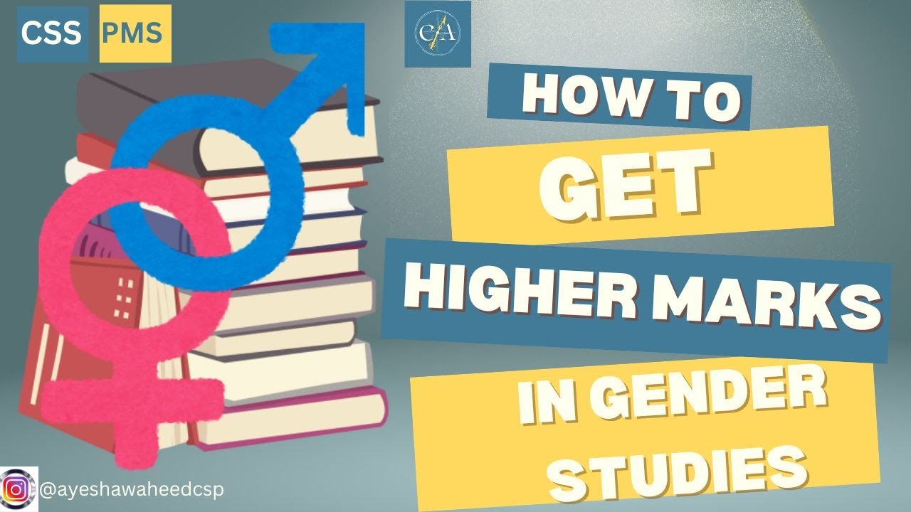 HOW TO GET HIGHER MARKS IN GENDER STUDIES - YouTube