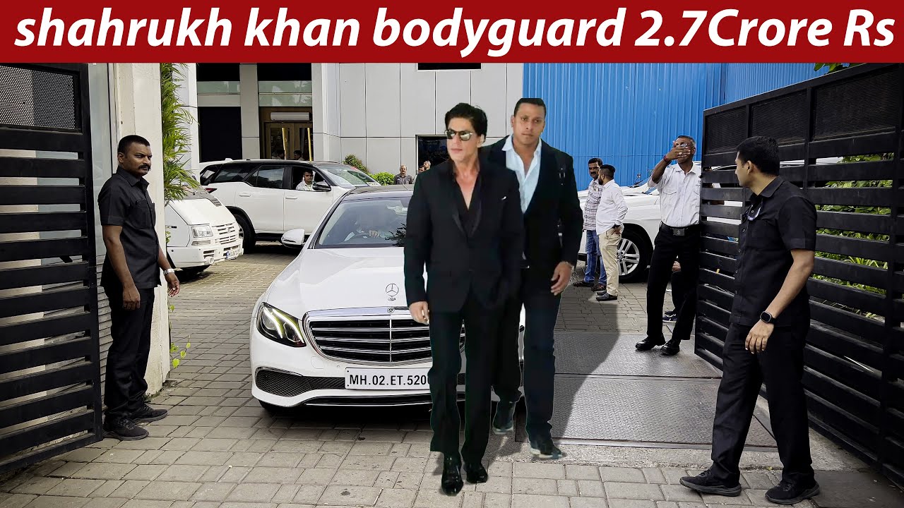Shahrukh Bodyguard Salary Highest in INDIA 😱 - YouTube