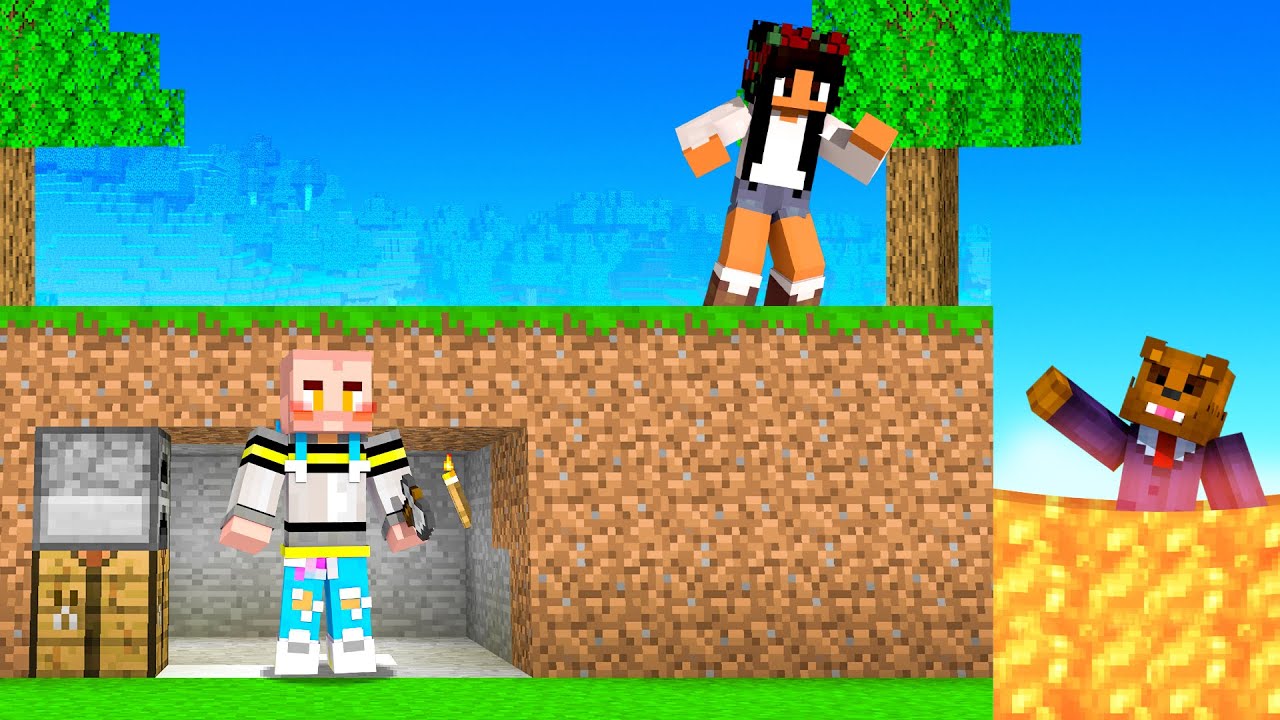 Minecraft Speedrunners VS 4 Hunters (World Edit Edition) - YouTube