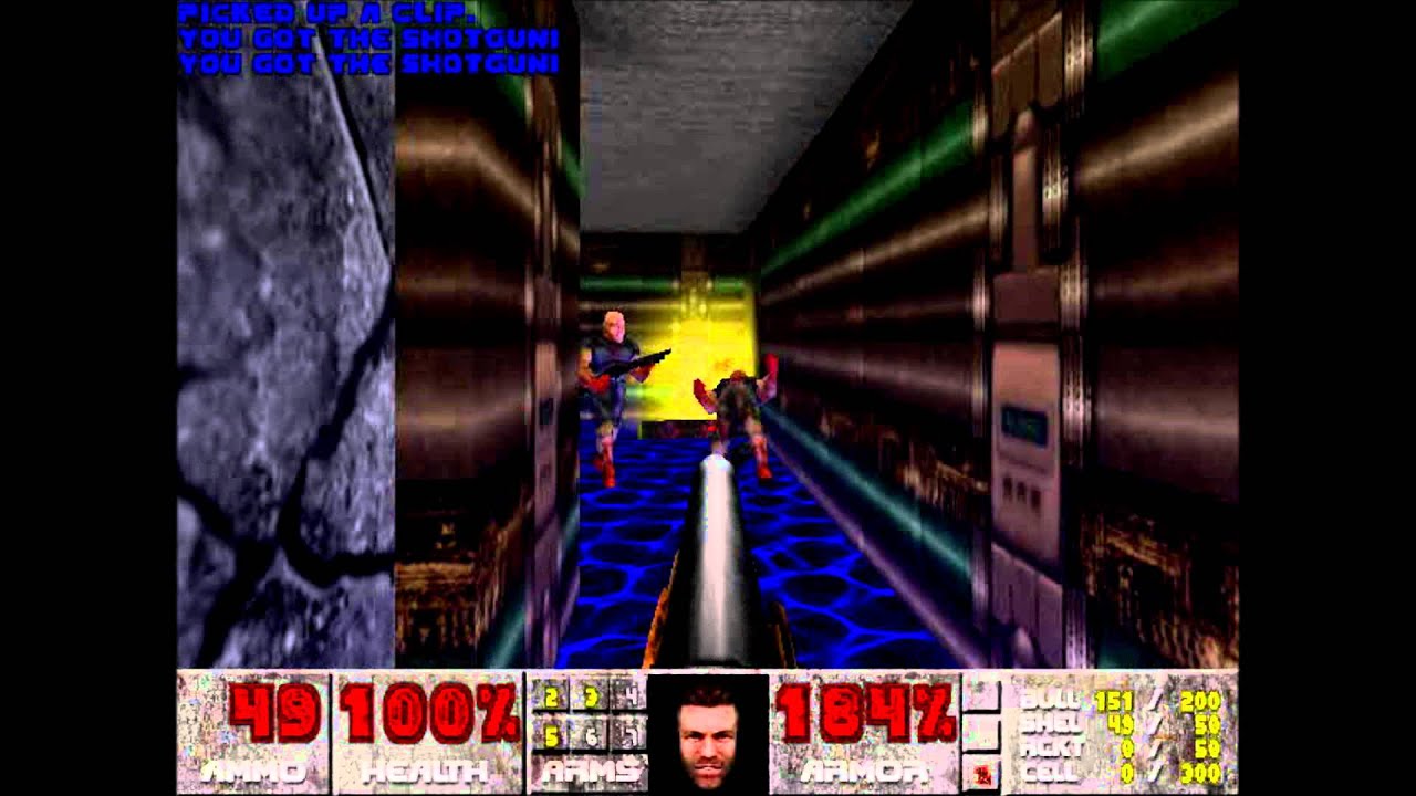 Jdoom- Doom 2: Hell on Earth Maps 1-3 Ultra-Violence HD - YouTube