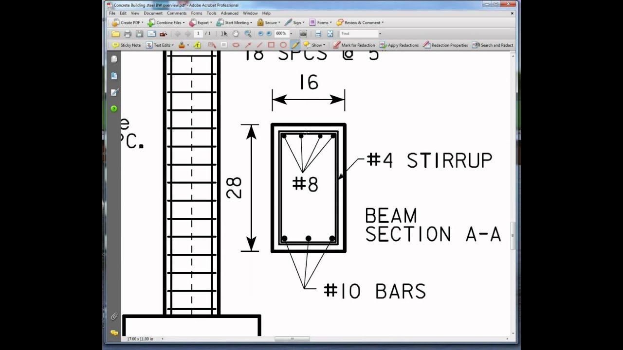 Revit Autodesk - Video 9 - steel layout - placing steel reinforcing in ...