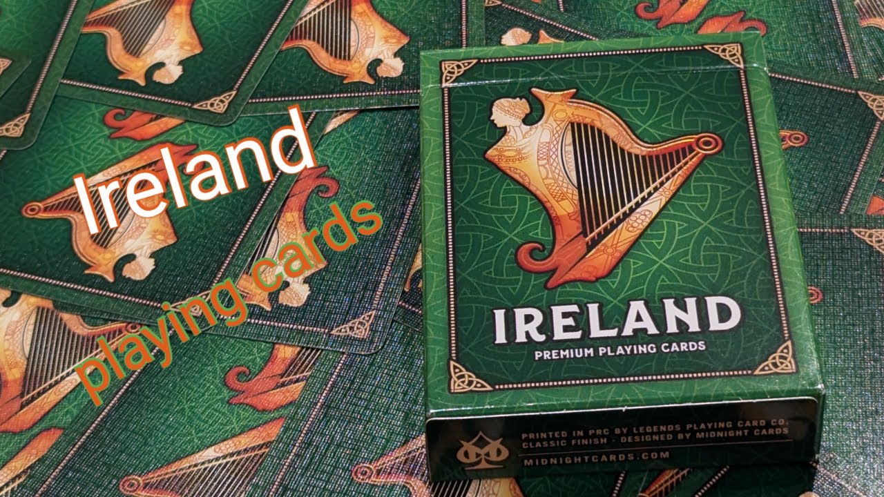 Daily deck review day 276 - Ireland playing cards By Midnightcards ...