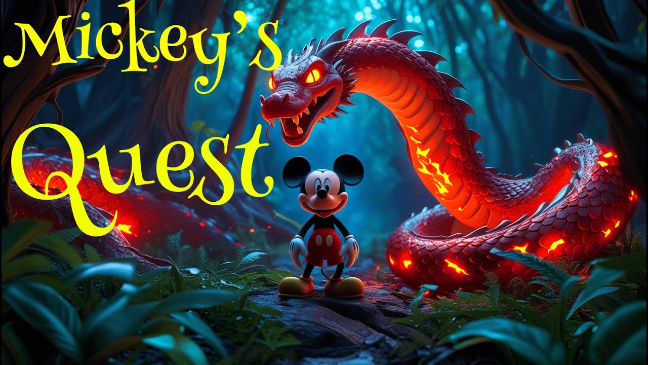 🆕🌟Mickey Mouse and the Magic Bell 📖Bedtime Stories with fox Lucas - YouTube