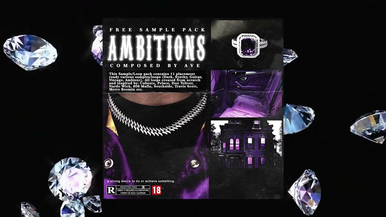 (FREE) Cubeatz Loop Kit / Sample Pack - "AMBITIONS" (Cubeatz, Vintage ...