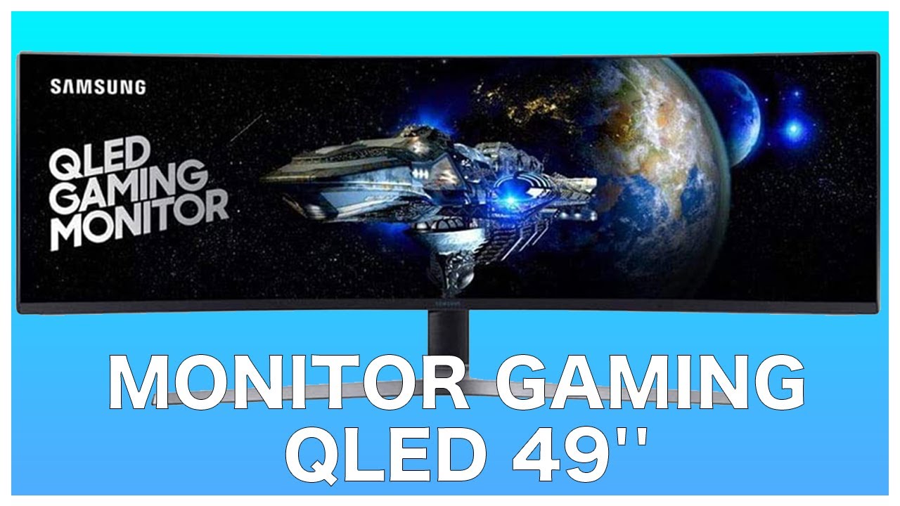 MONITOR GAMING QLED 49'' COM TELA ULTRA PLANA DE 32 9, Samsung ...