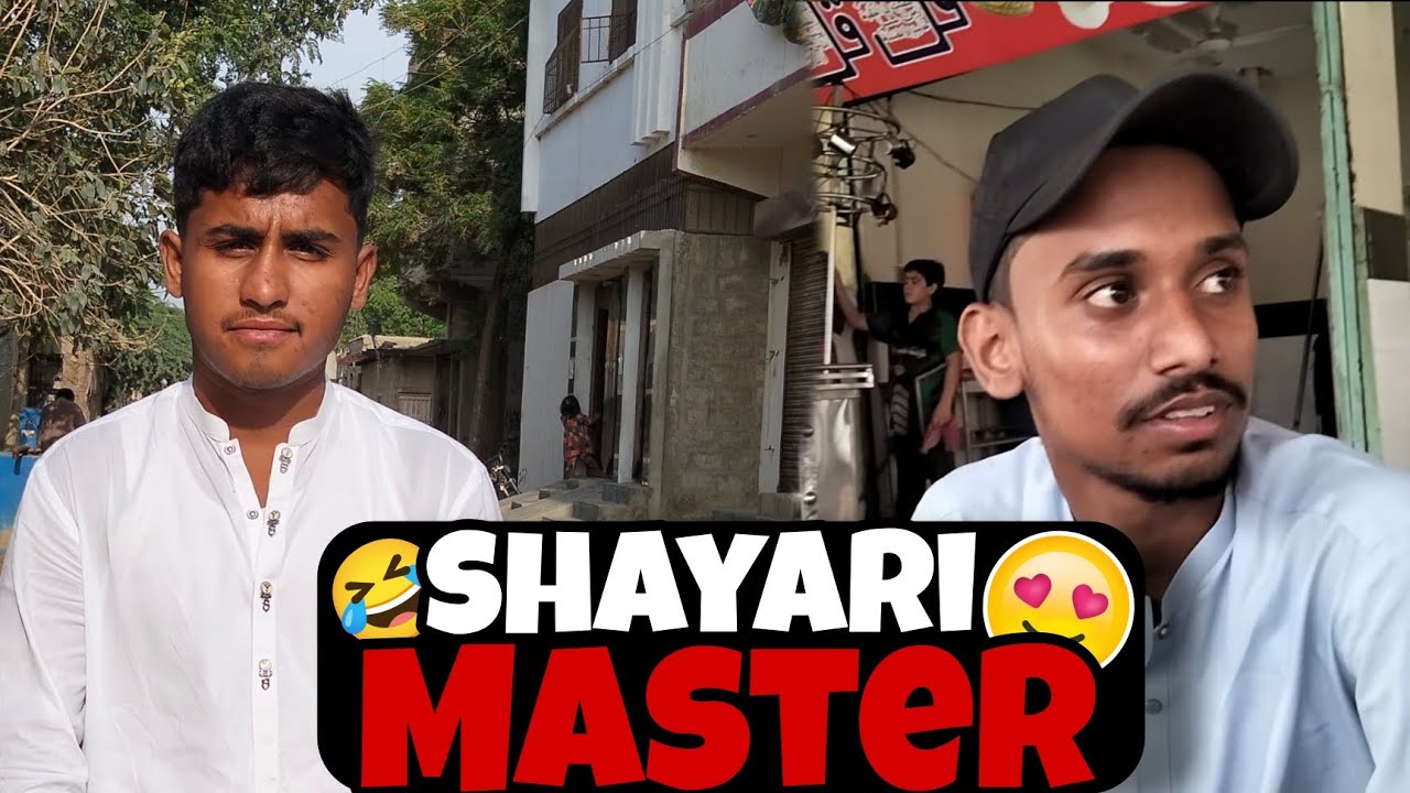 He Becomes A Shayar Master For A Day 🤣🥰 - YouTube