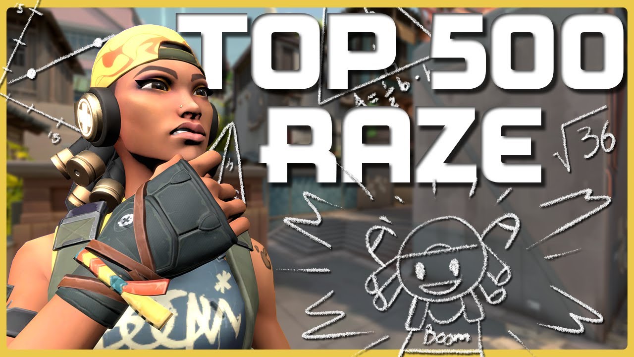 Raze Shows Her True Power In This Valorant Video!!! - YouTube