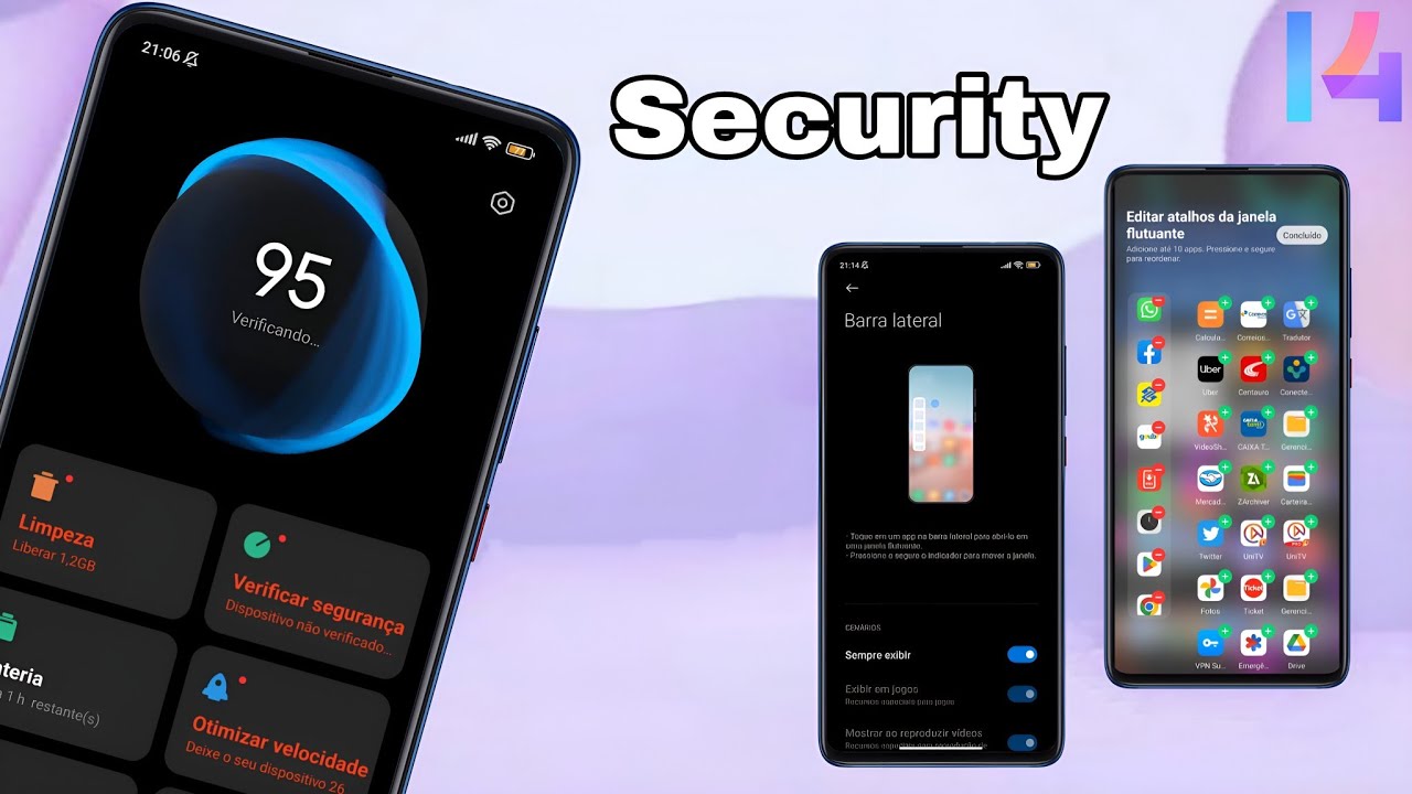 Finalmente 💥 Mi SECURITY Global - MIUI 14 - Agora Sim - GAME TURBO ...