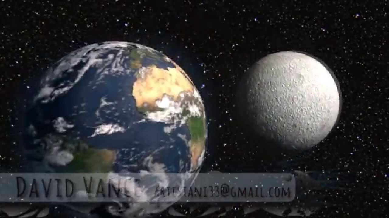 Earth/ Moon Orbit- 3D Animation - YouTube