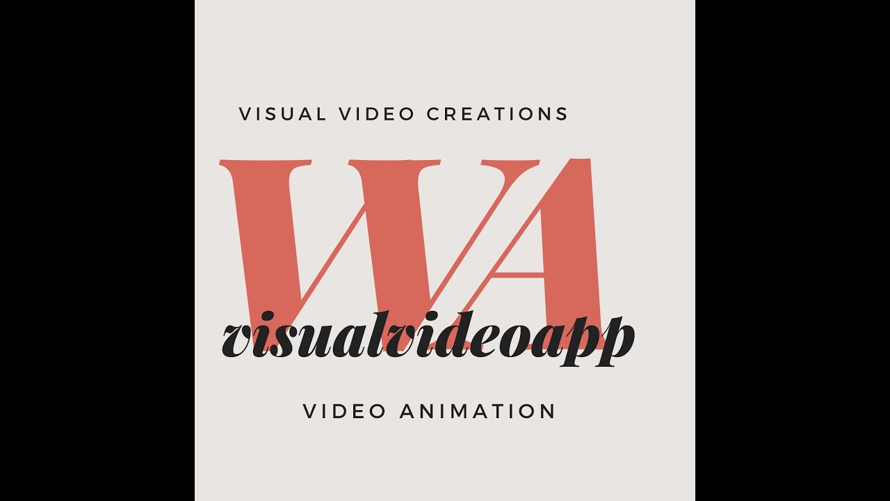 Visual Video Creation: We Provide The Video, You Make The Magic - YouTube
